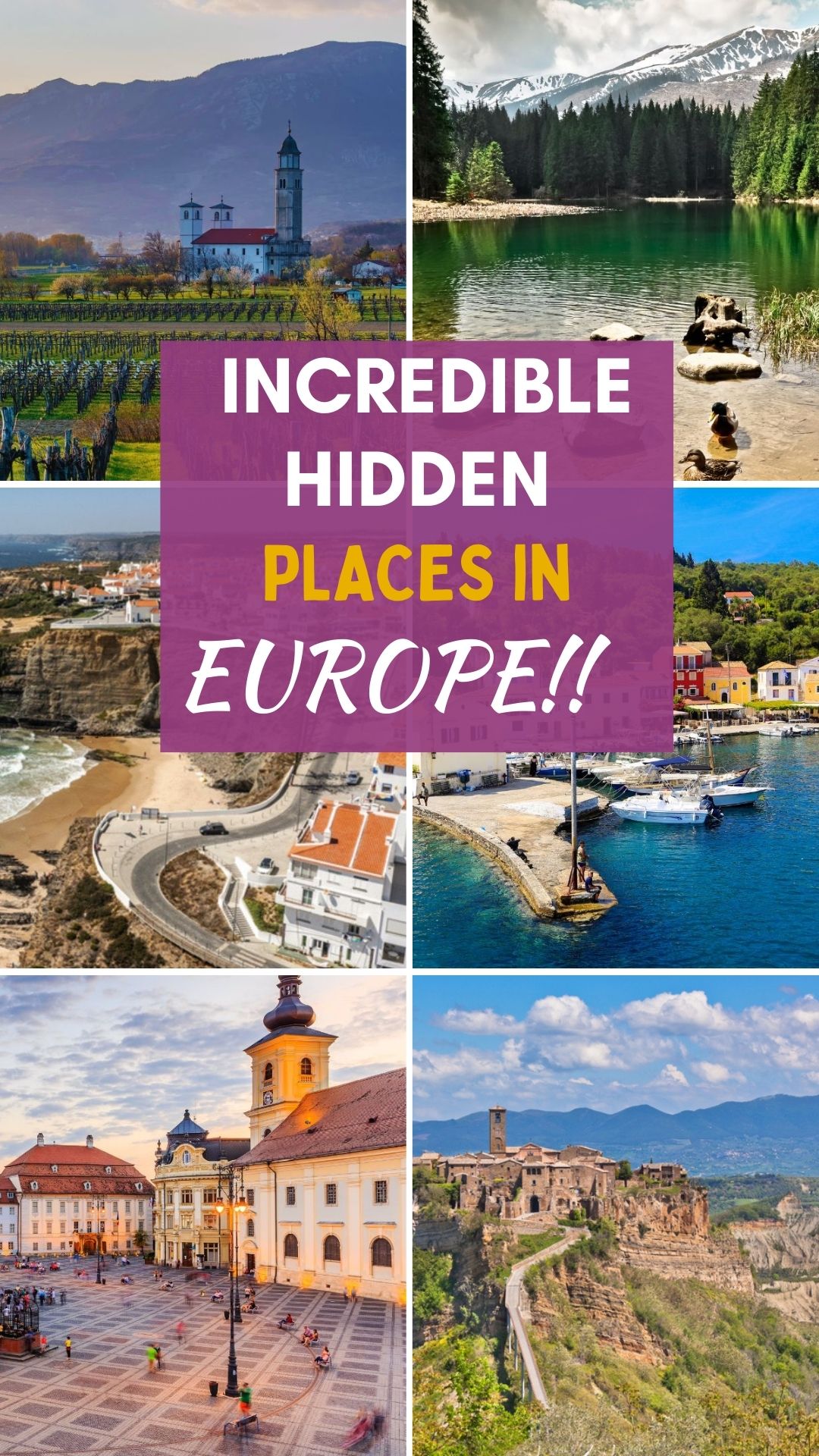 10 Spectacular Hidden Gems In Europe That You Have To Visit ASAP! 🥰 ...
