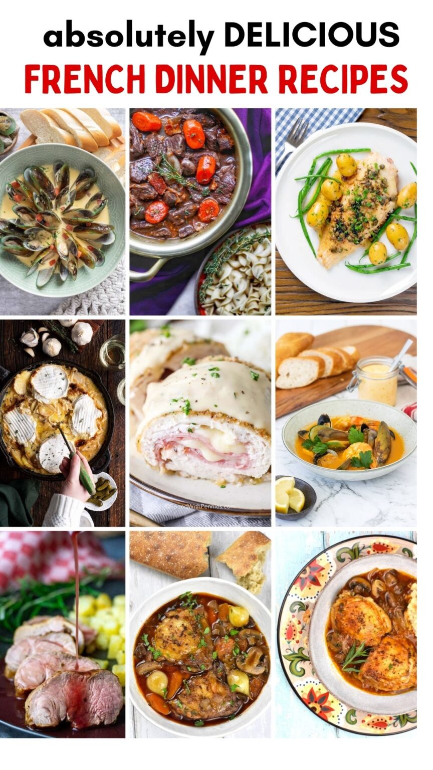 Top 12 Delicious French Dinner Recipes That You’ll Want To Eat Every ...